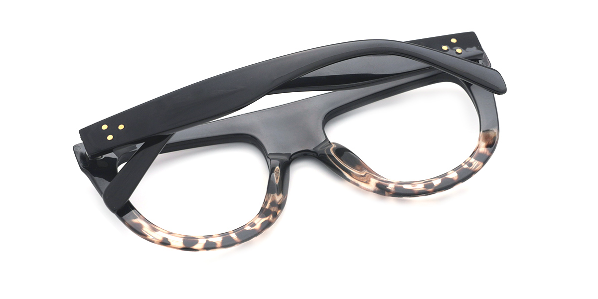 Other Aviator Unique Full-rim Plastic Large Glasses for female from ...