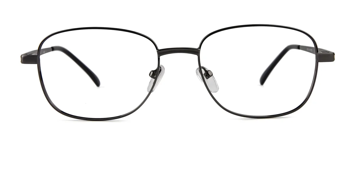 Black Oval Classic Eyeglasses | WhereLight