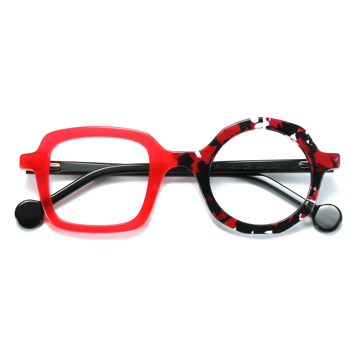 Red Rectangle Oval Irregular Unique Gorgeous Balance Spring Hinges ...