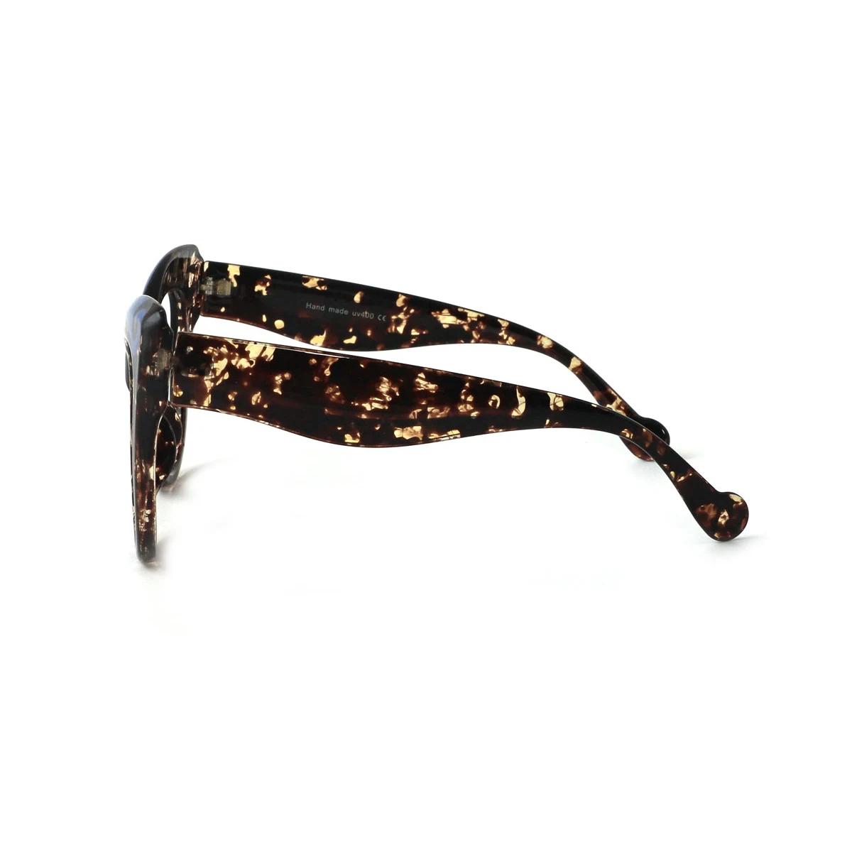 Blue Cat-eye Unique Custom Engraving Eyeglasses | WhereLight