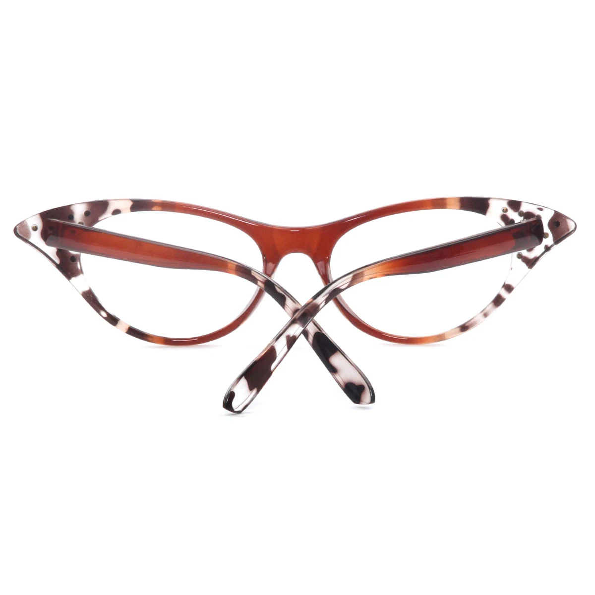 Tortoiseshell Cat-eye Unique Gorgeous Custom Engraving Eyeglasses ...