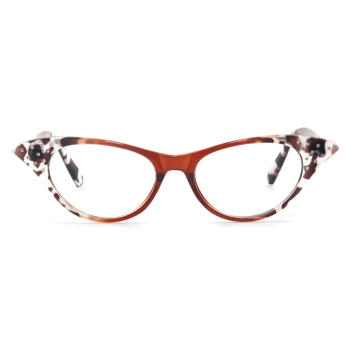 Tortoiseshell Cat-eye Unique Gorgeous Custom Engraving Eyeglasses ...