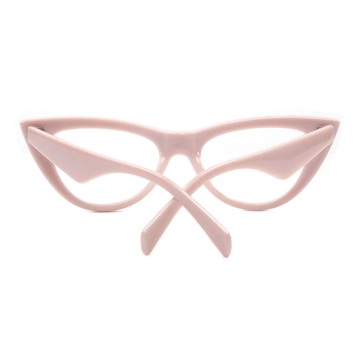 Pink Cat-eye Unique Custom Engraving Eyeglasses | WhereLight