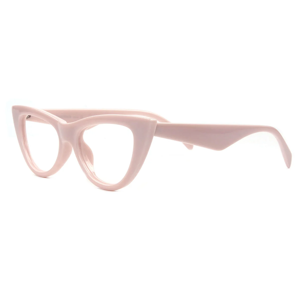 Pink Cat-eye Unique Custom Engraving Eyeglasses | WhereLight