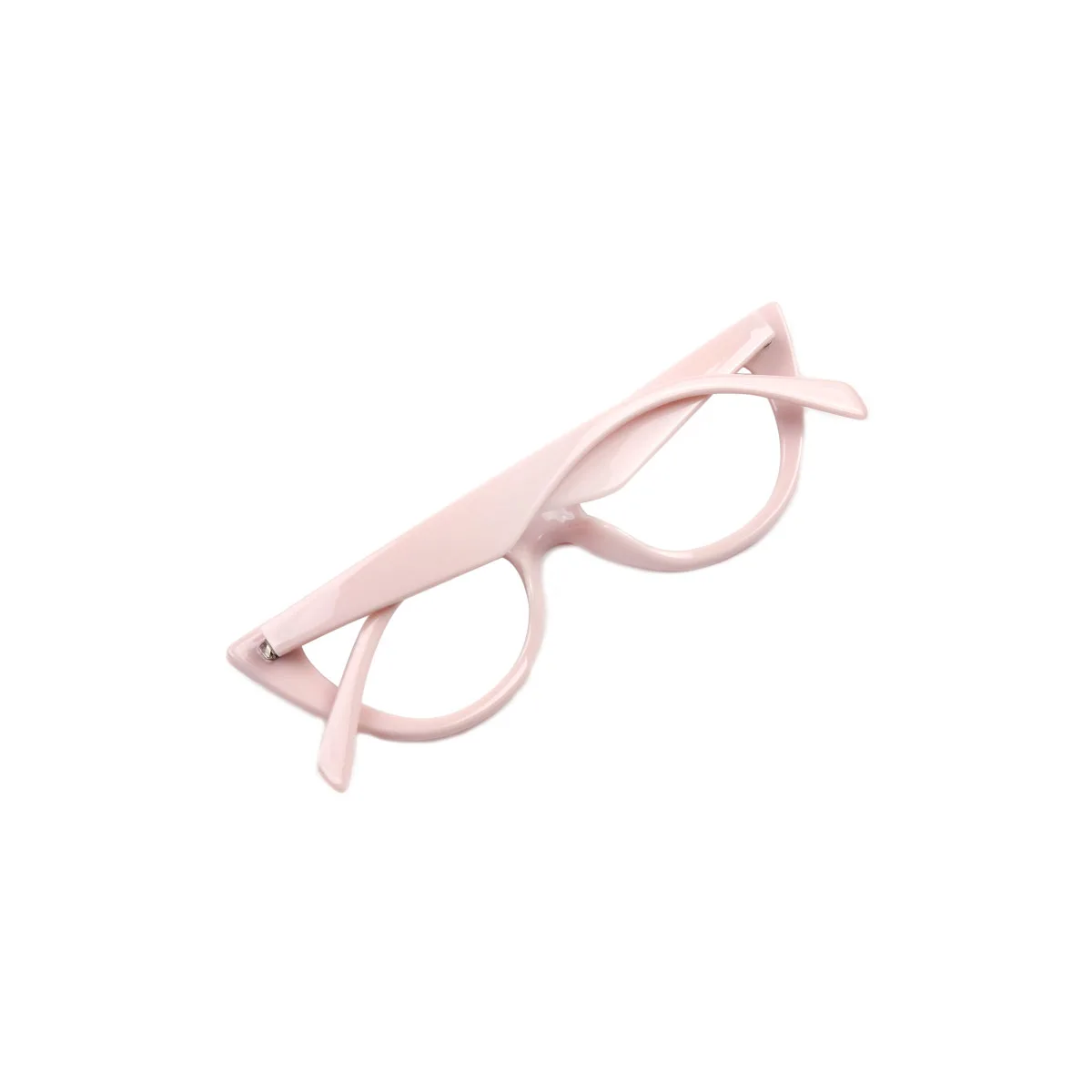 Pink Cat-eye Unique Custom Engraving Eyeglasses | WhereLight